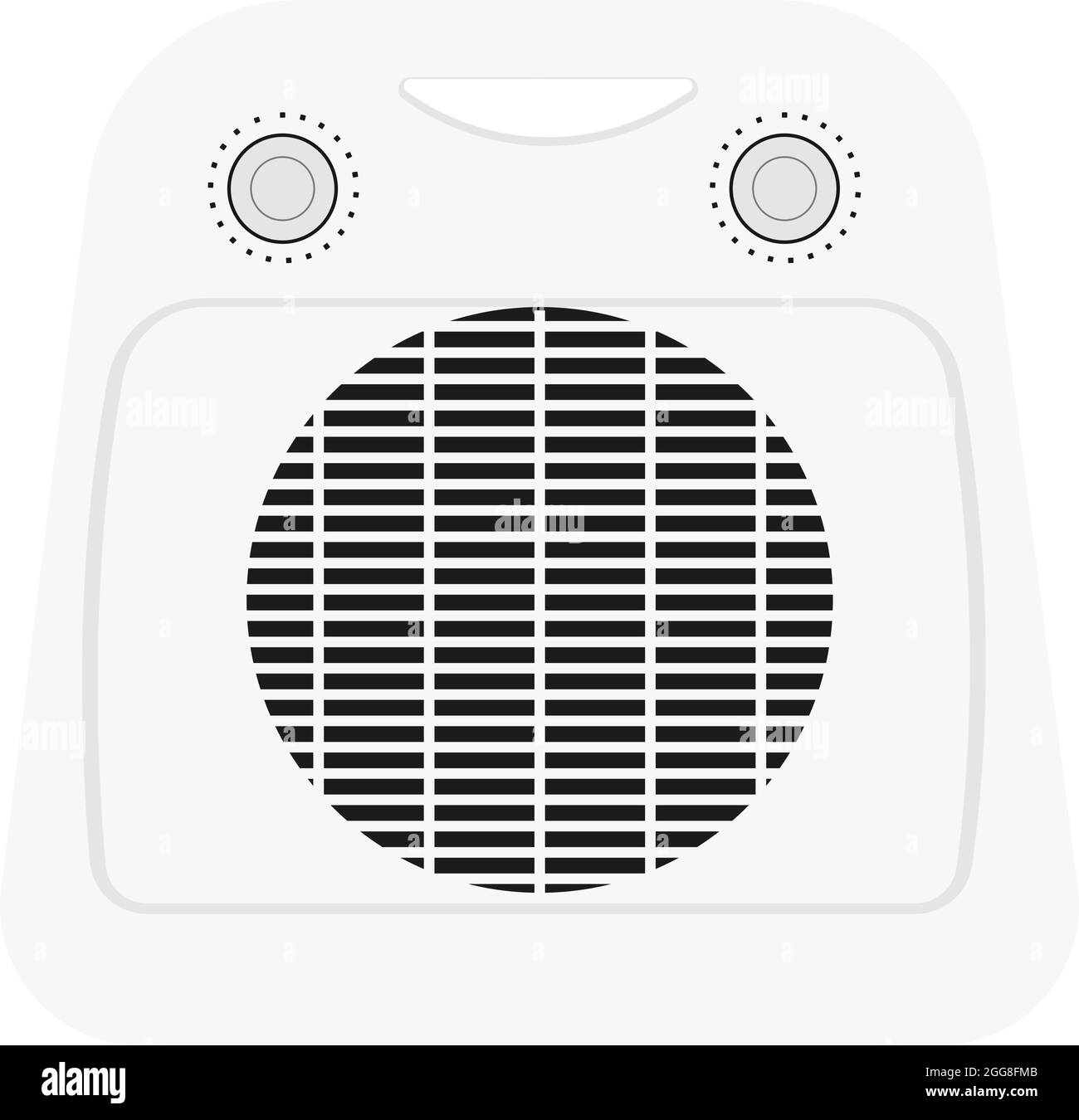 Air blower, illustration, vector on a white background Stock Vector ...