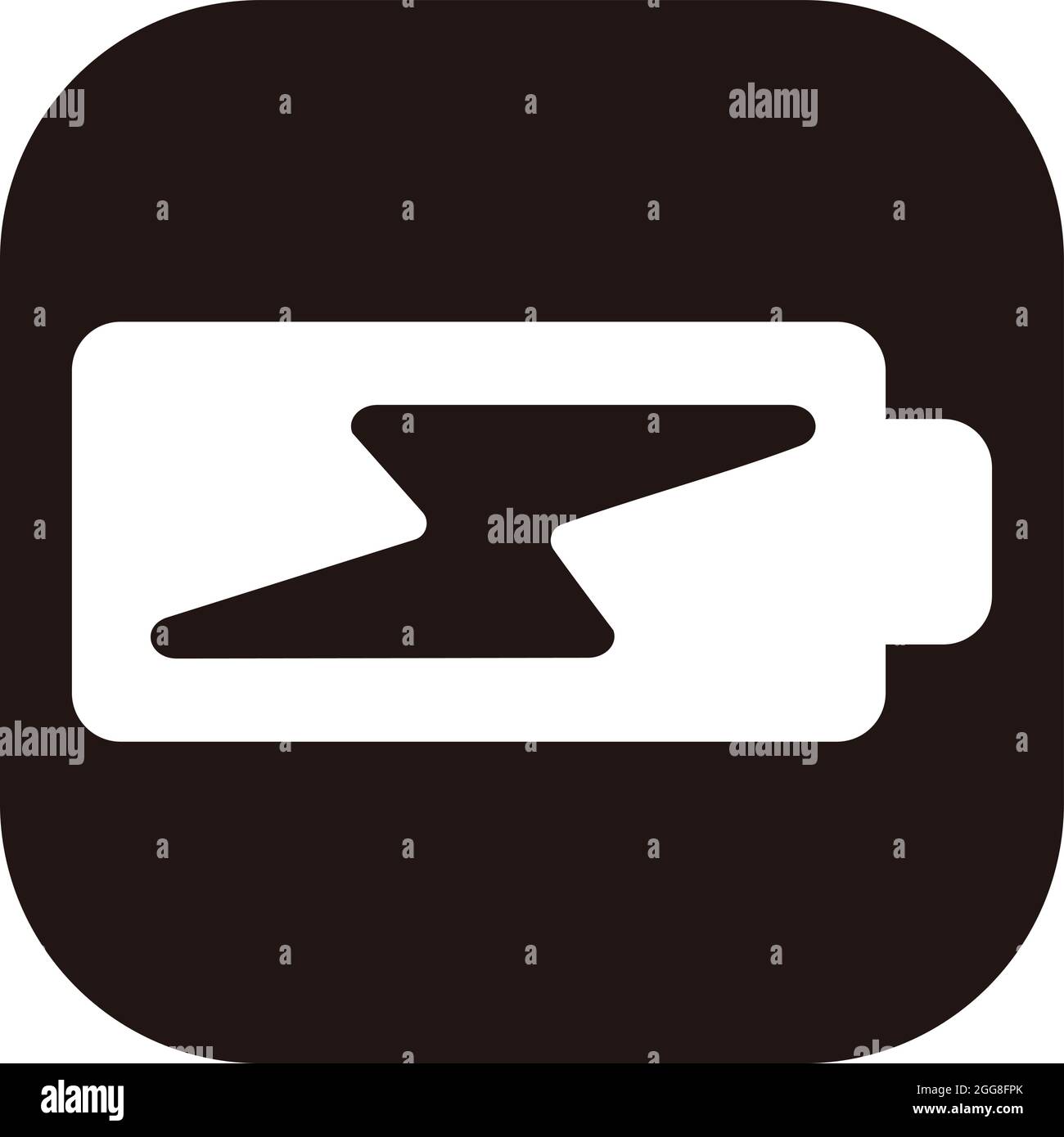 Charging battery, illustration, vector on a white background Stock ...