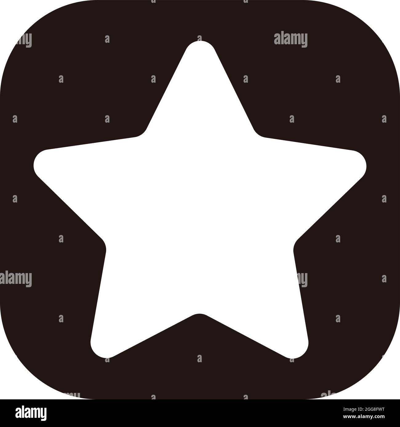 Web star, illustration, vector on a white background Stock Vector Image ...