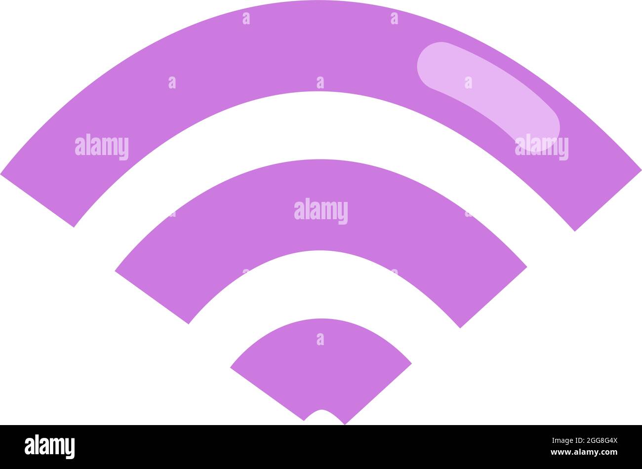 Wifi connection, illustration, vector on a white background Stock ...