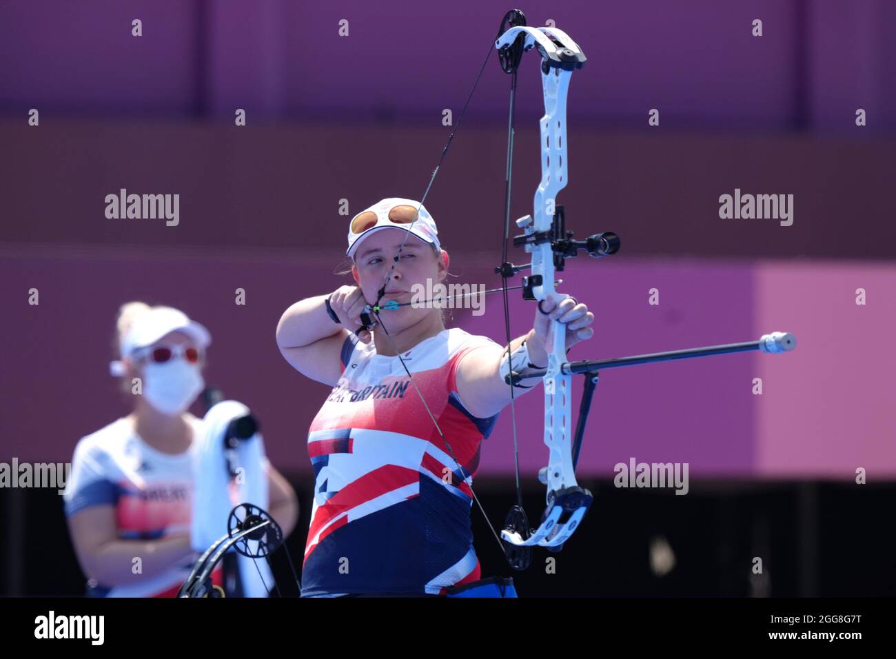 Great Britain's Phoebe Paterson Pine competes in the Women's Individual ...