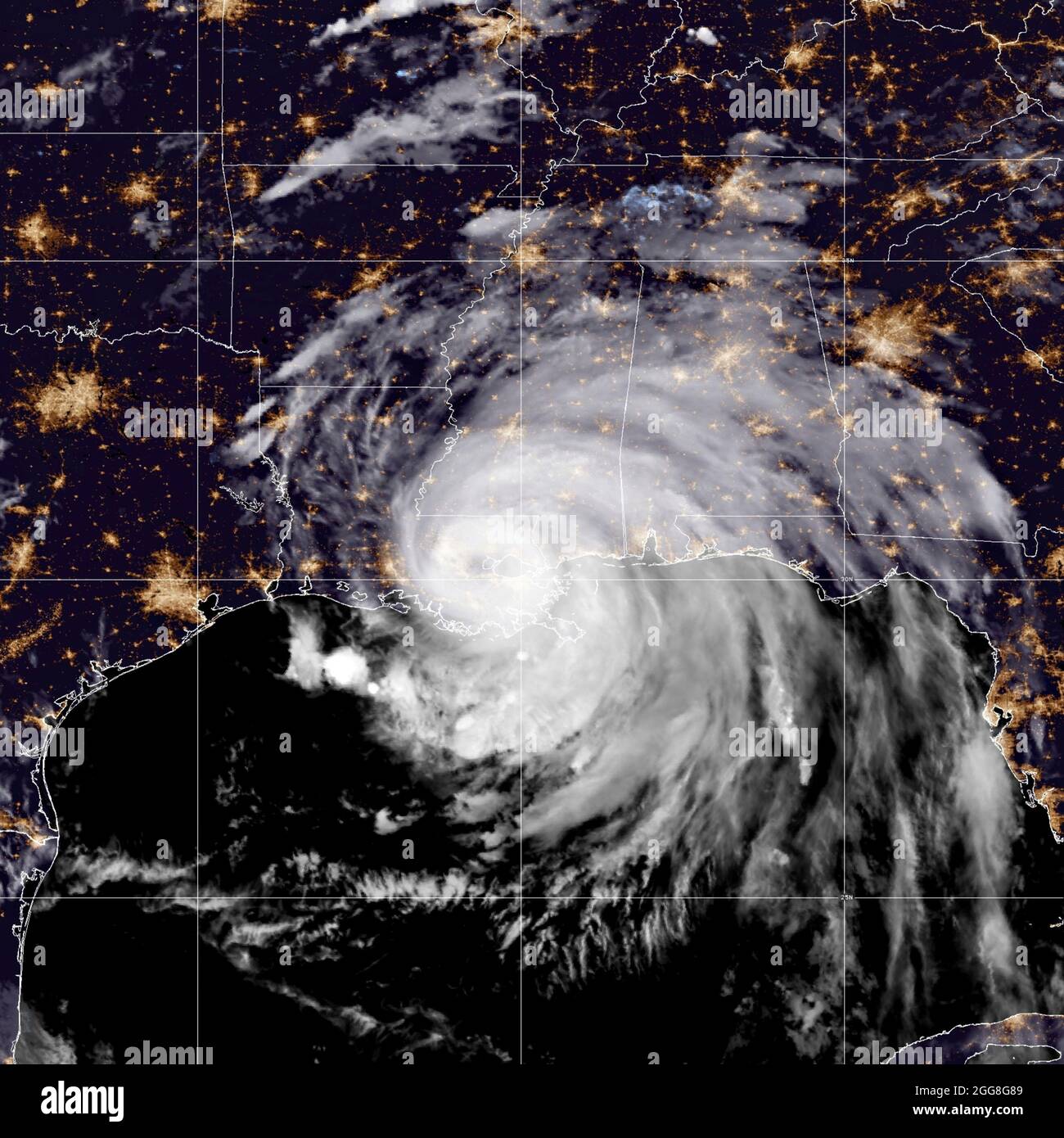 Hurricane Katrina Satellite Nasa