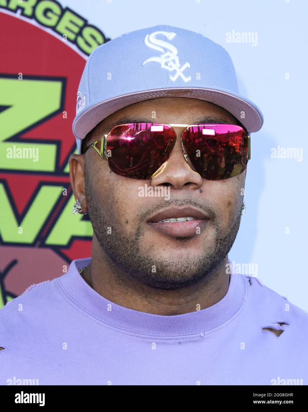 BEVERLY HILLS, LOS ANGELES, CALIFORNIA, USA - AUGUST 29: Rapper Flo ...