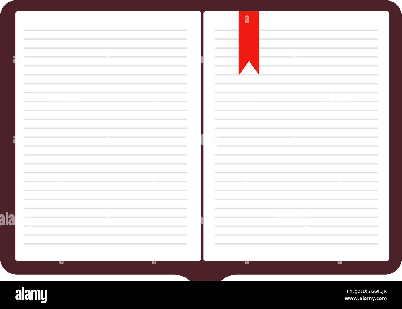 Open book white background Cut Out Stock Images & Pictures - Alamy