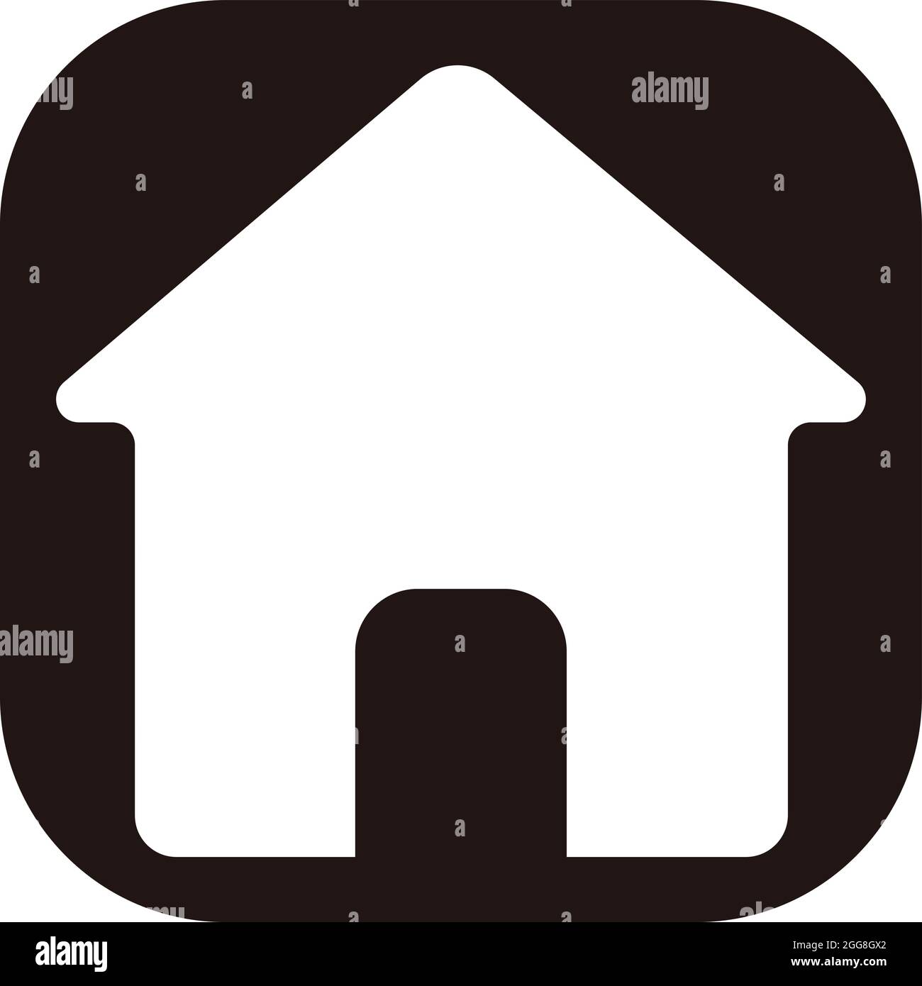 Home" button Stock Vector Images - Alamy