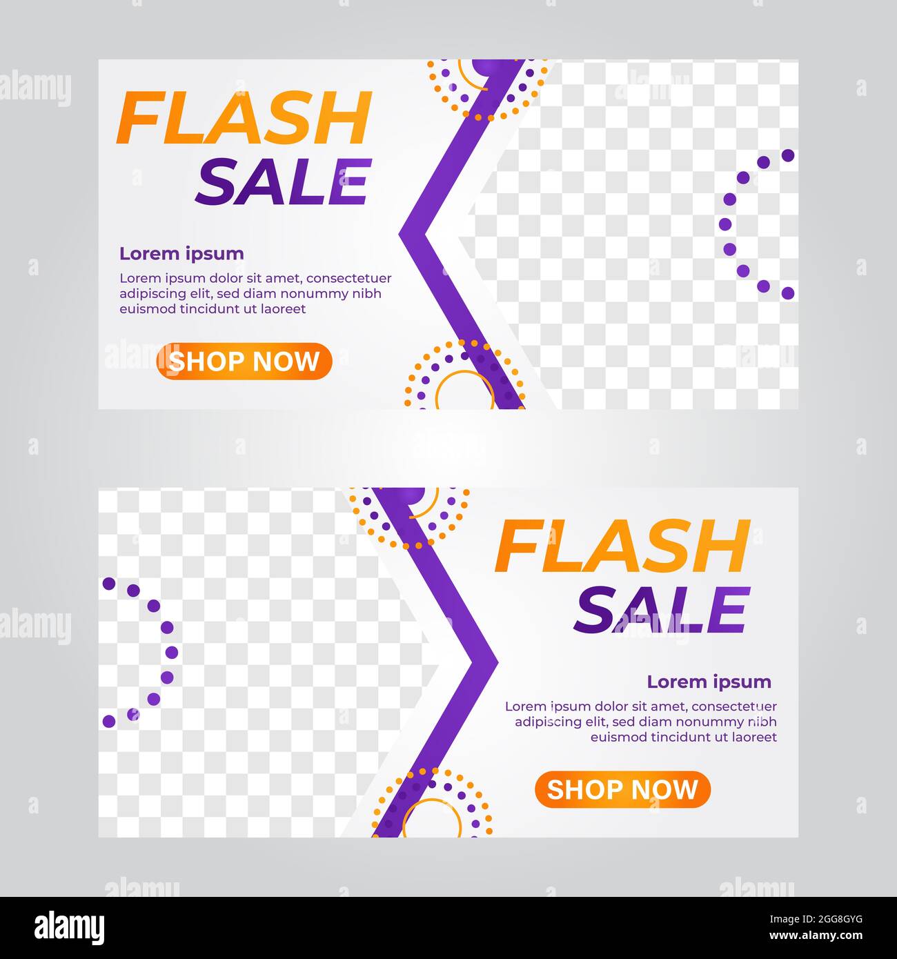 sale banner template. promotion banner design template Stock Photo - Alamy