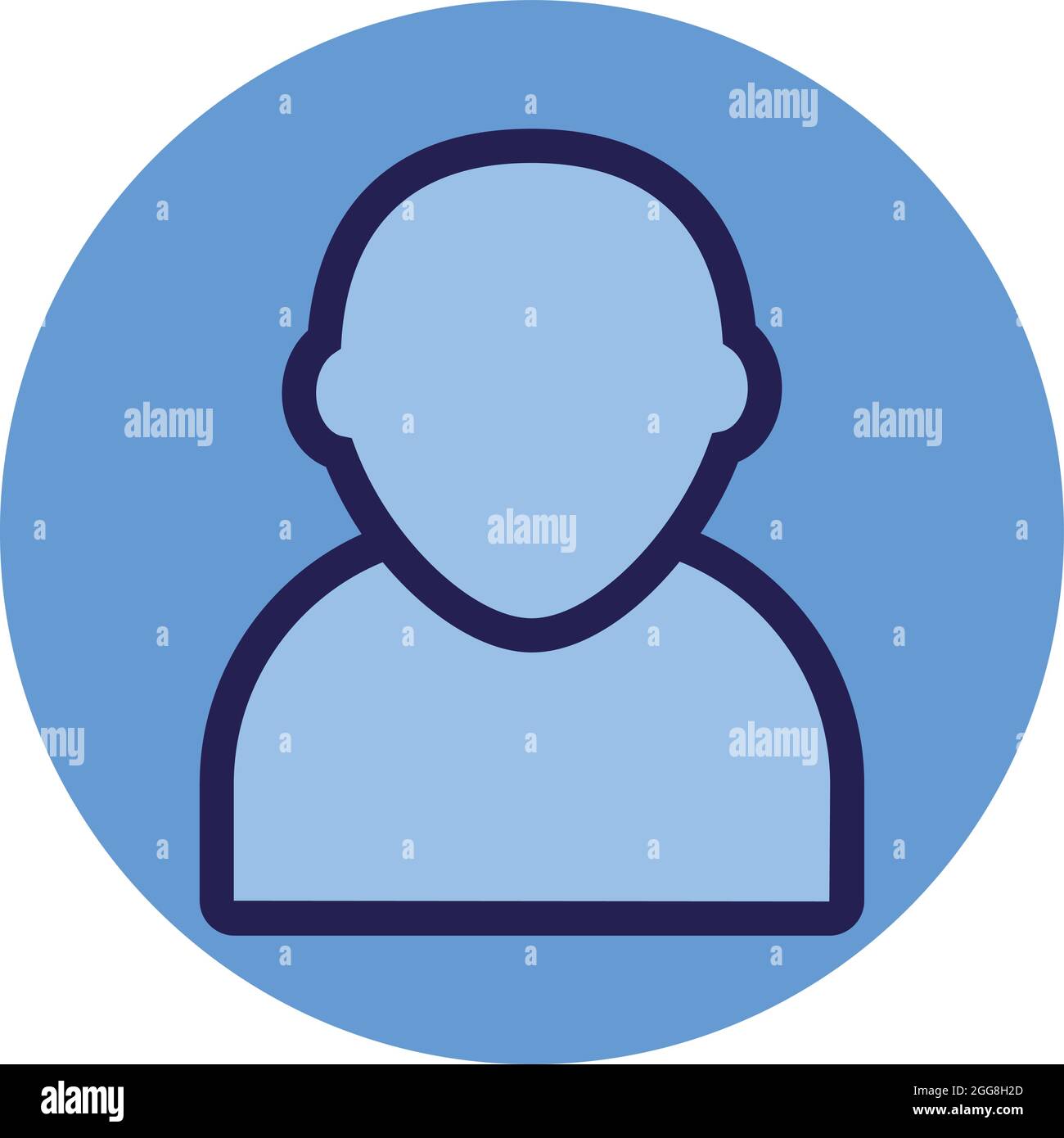 Web avatar, illustration, vector on a white background Stock Vector ...