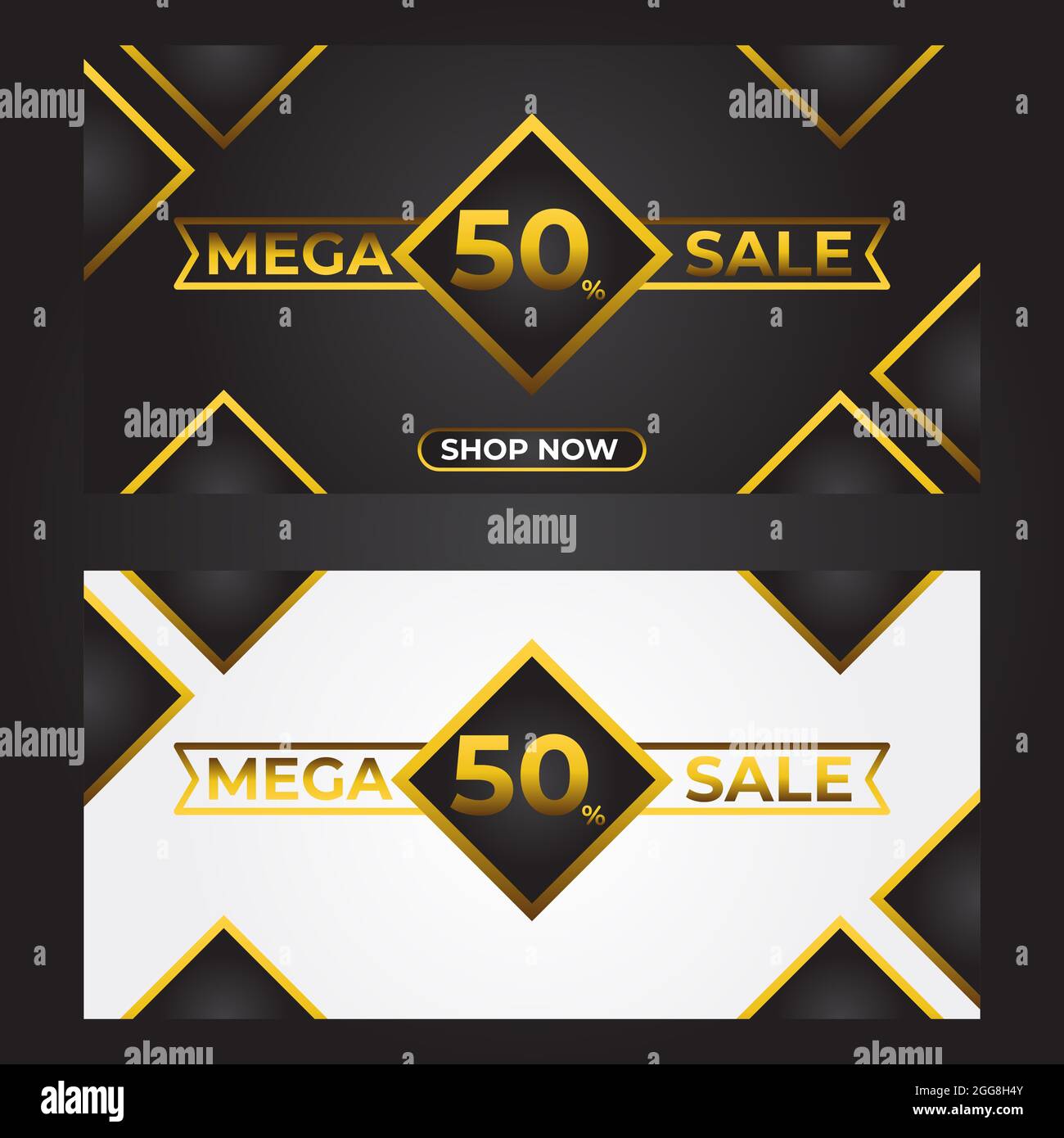 sale banner template. promotion banner design template Stock Photo - Alamy