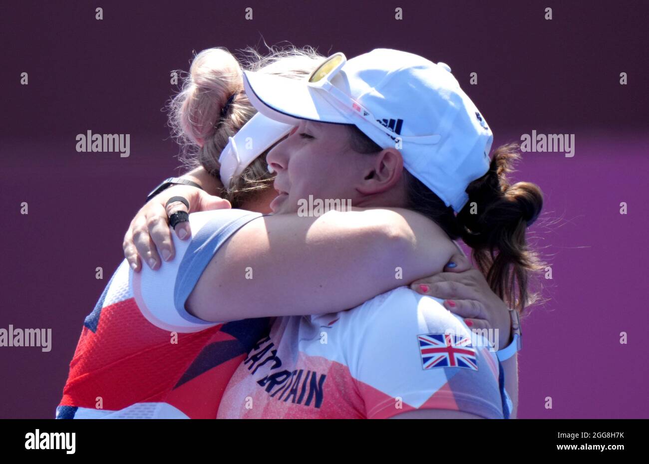 Great Britain's Phoebe Paterson Pine celebrates winning her Women's ...