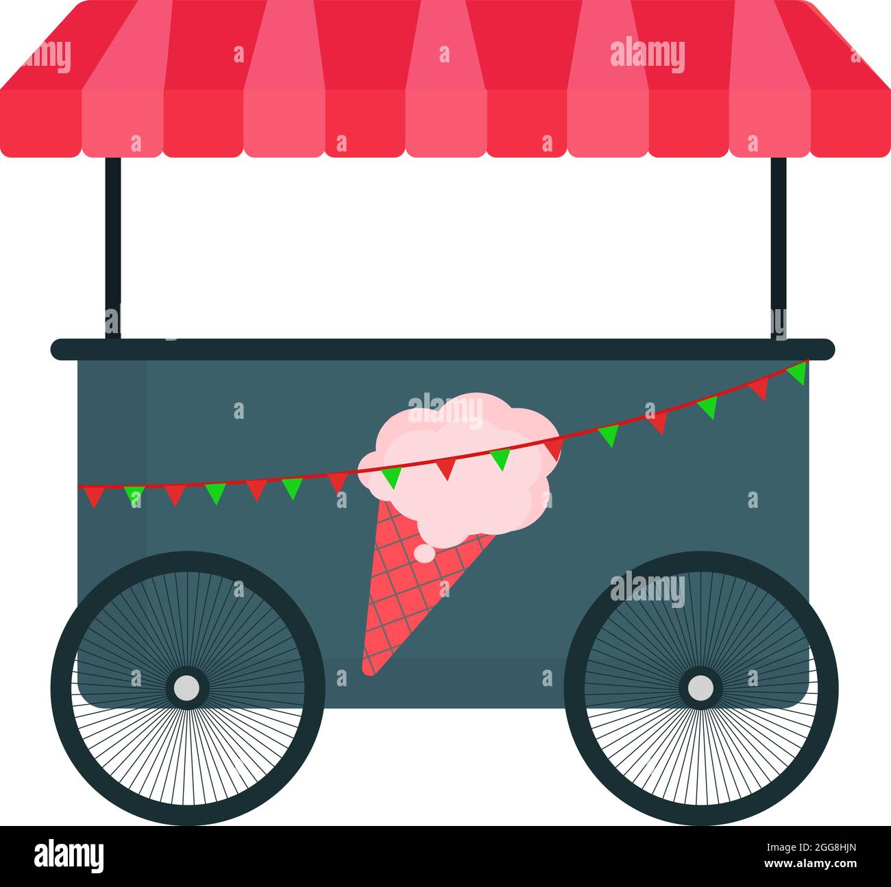 Ice cream on sale Cut Out Stock Images & Pictures - Alamy