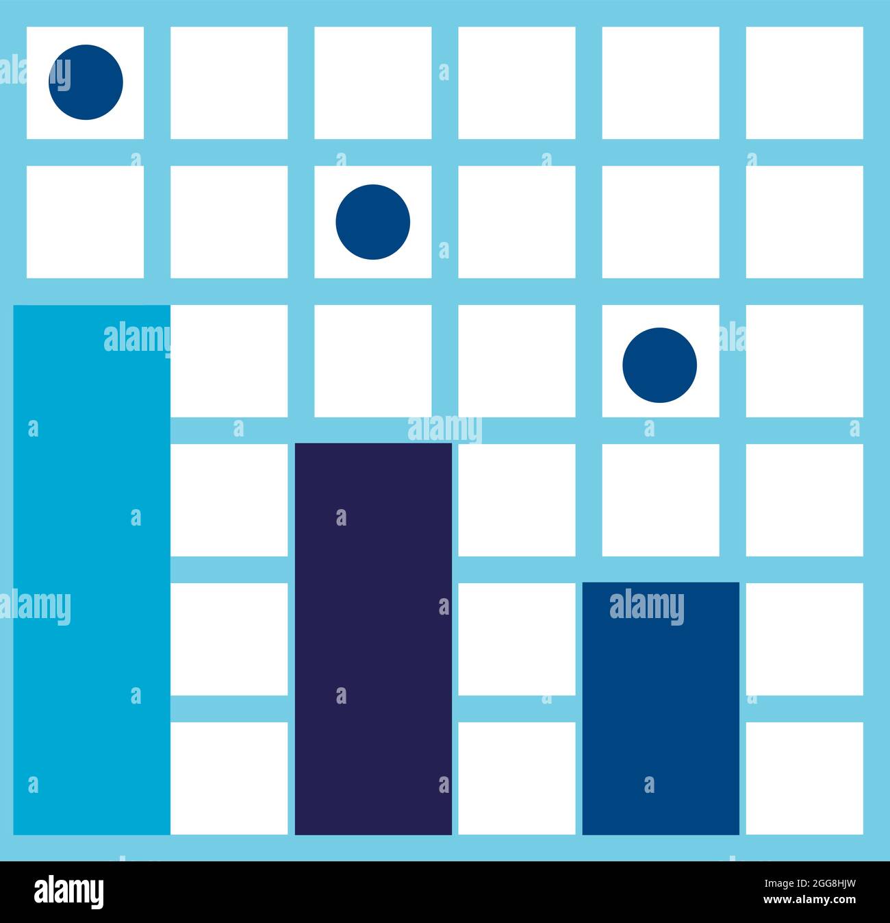Analytics test, illustration, vector, on a white background Stock ...