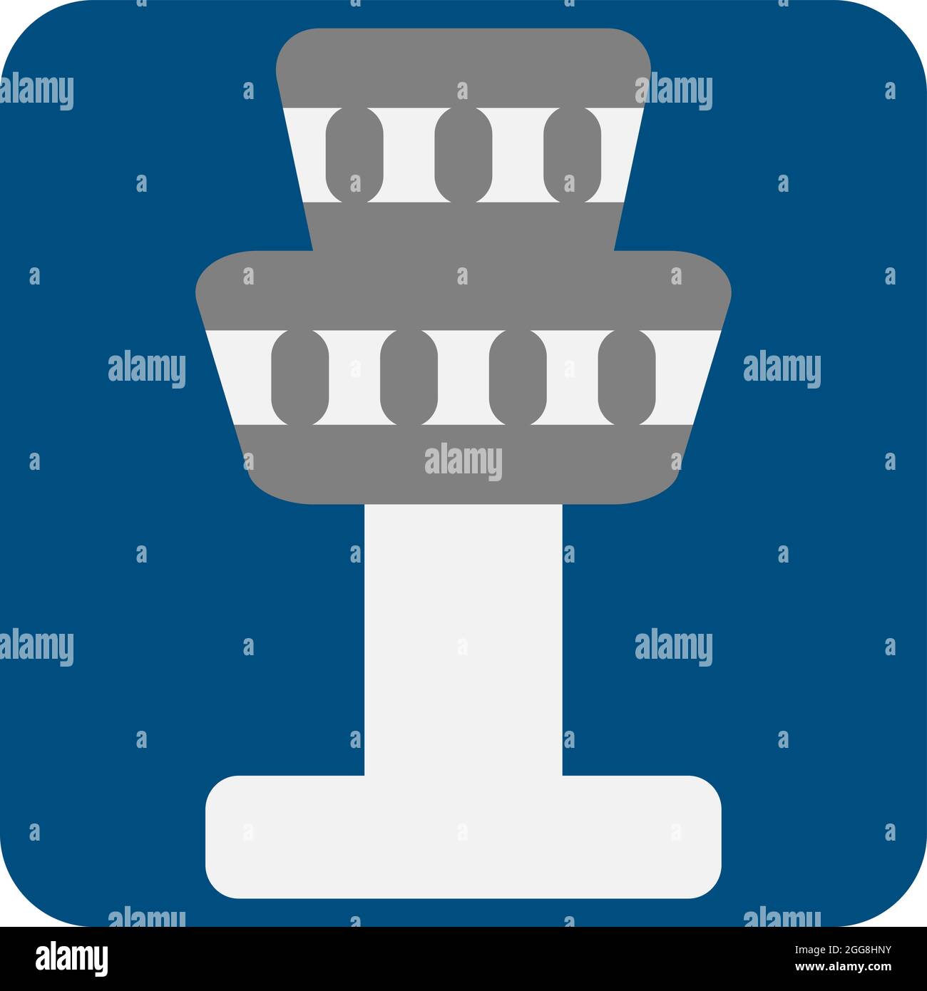 Flying control tower Stock Vector Images - Alamy