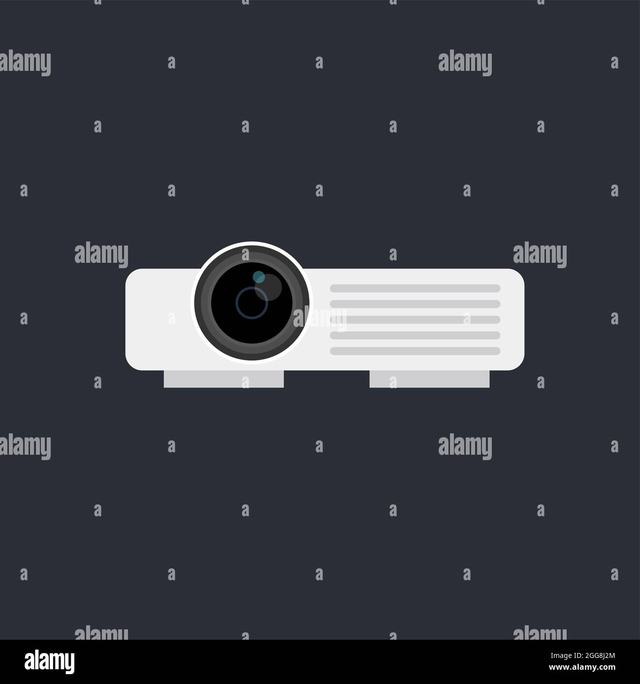 Video projector graphic Stock Vector Images - Alamy