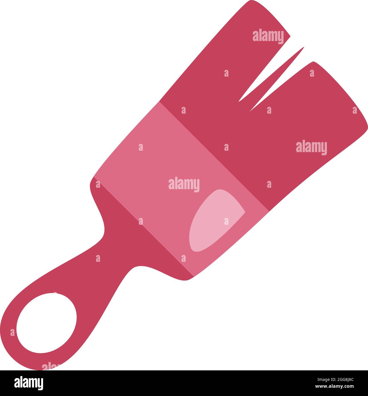 Big paintbrush Stock Vector Images - Alamy