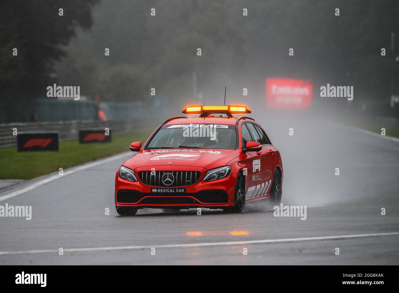 Medical Car during the Formula 1 Belgium Grand Prix, 12th round of the ...