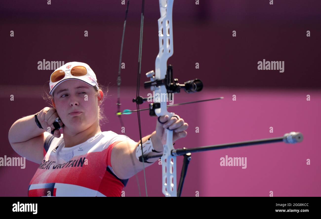 Great Britain's Phoebe Paterson Pine competes during the Women's ...