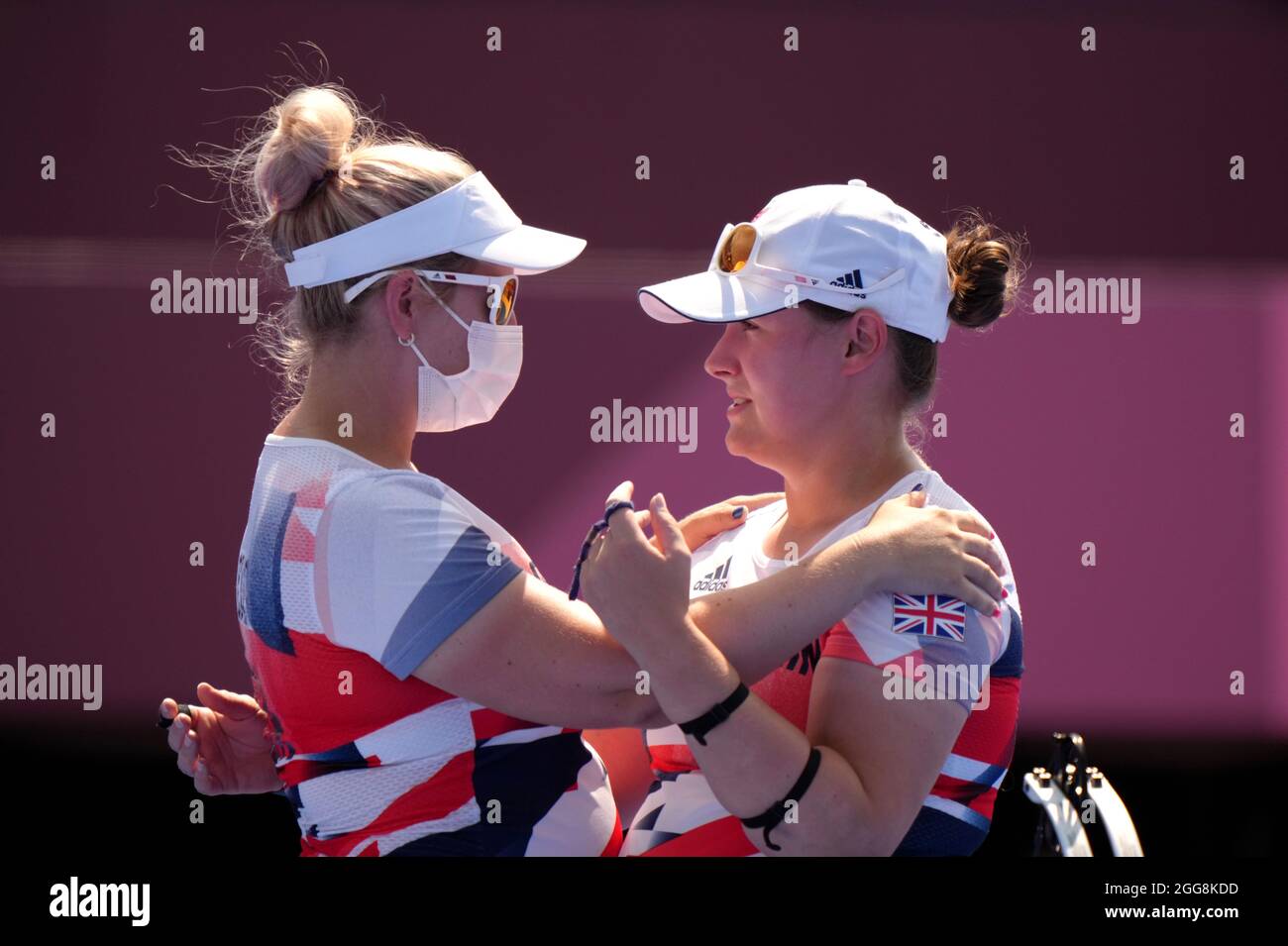 Great Britain's Phoebe Paterson Pine celebrates winning her Women's ...