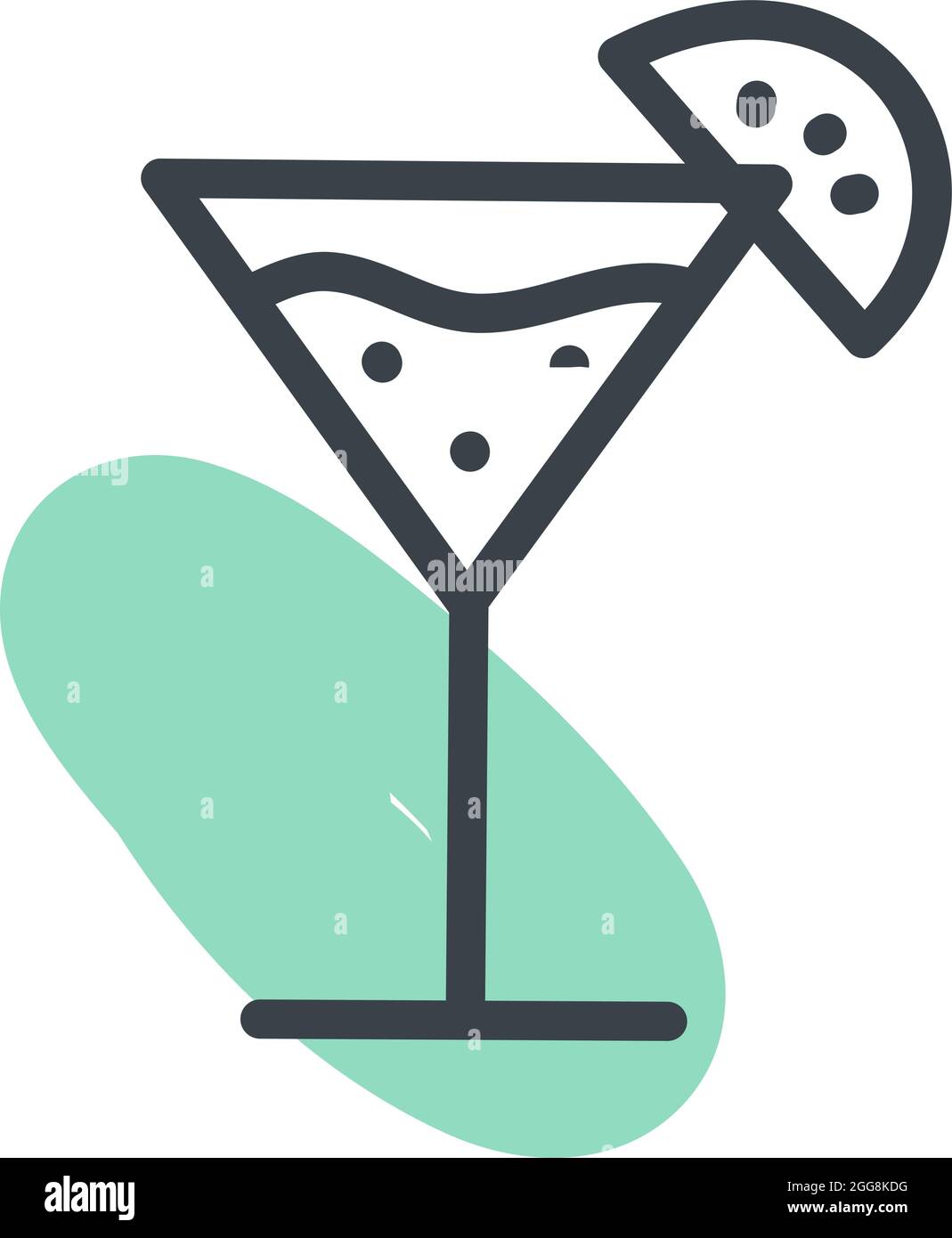 Tequila lime on background Stock Vector Images - Alamy