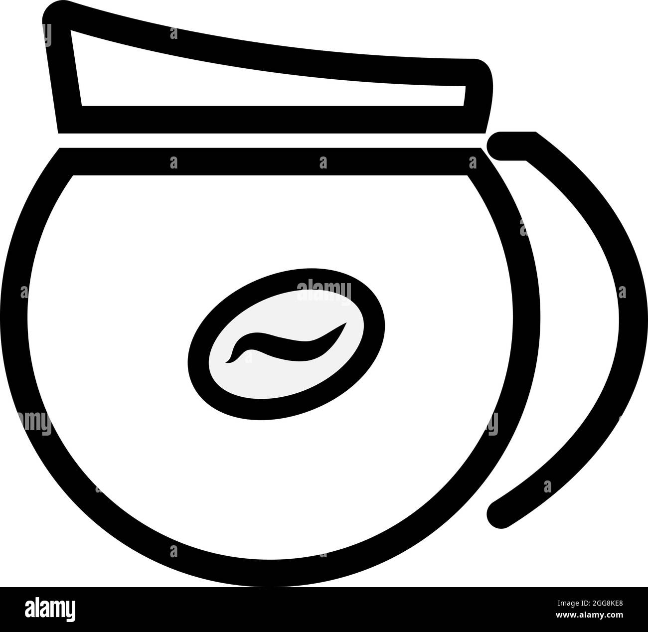 Vector coffee jug hi-res stock photography and images - Alamy