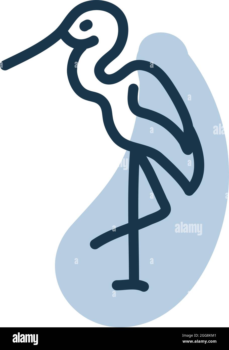 One leg vector vectors hi-res stock photography and images - Alamy