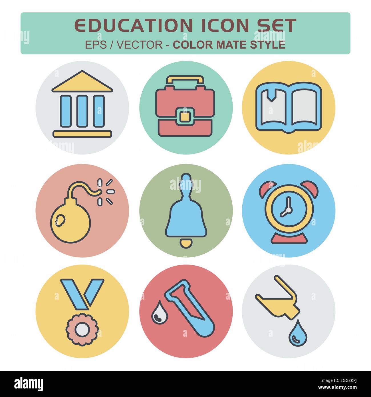 Online education teacher color icon Cut Out Stock Images & Pictures - Alamy