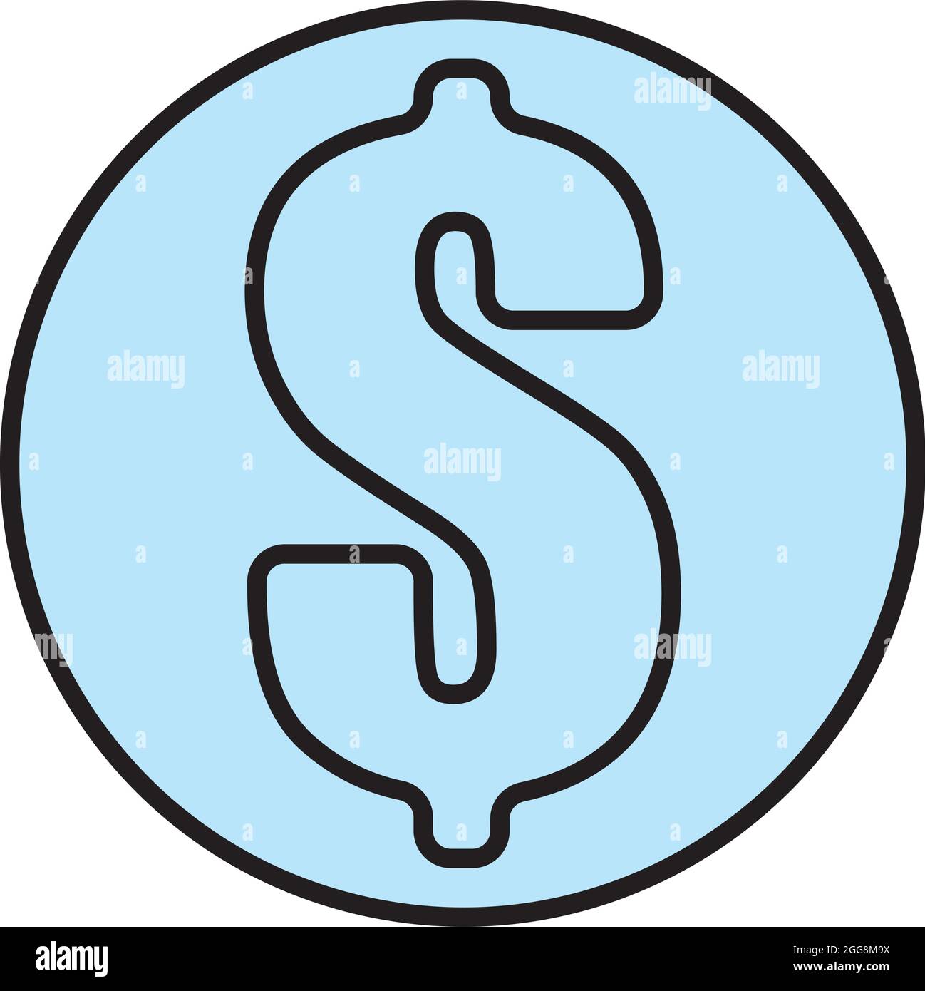Symbol dollar Stock Vector Images - Alamy