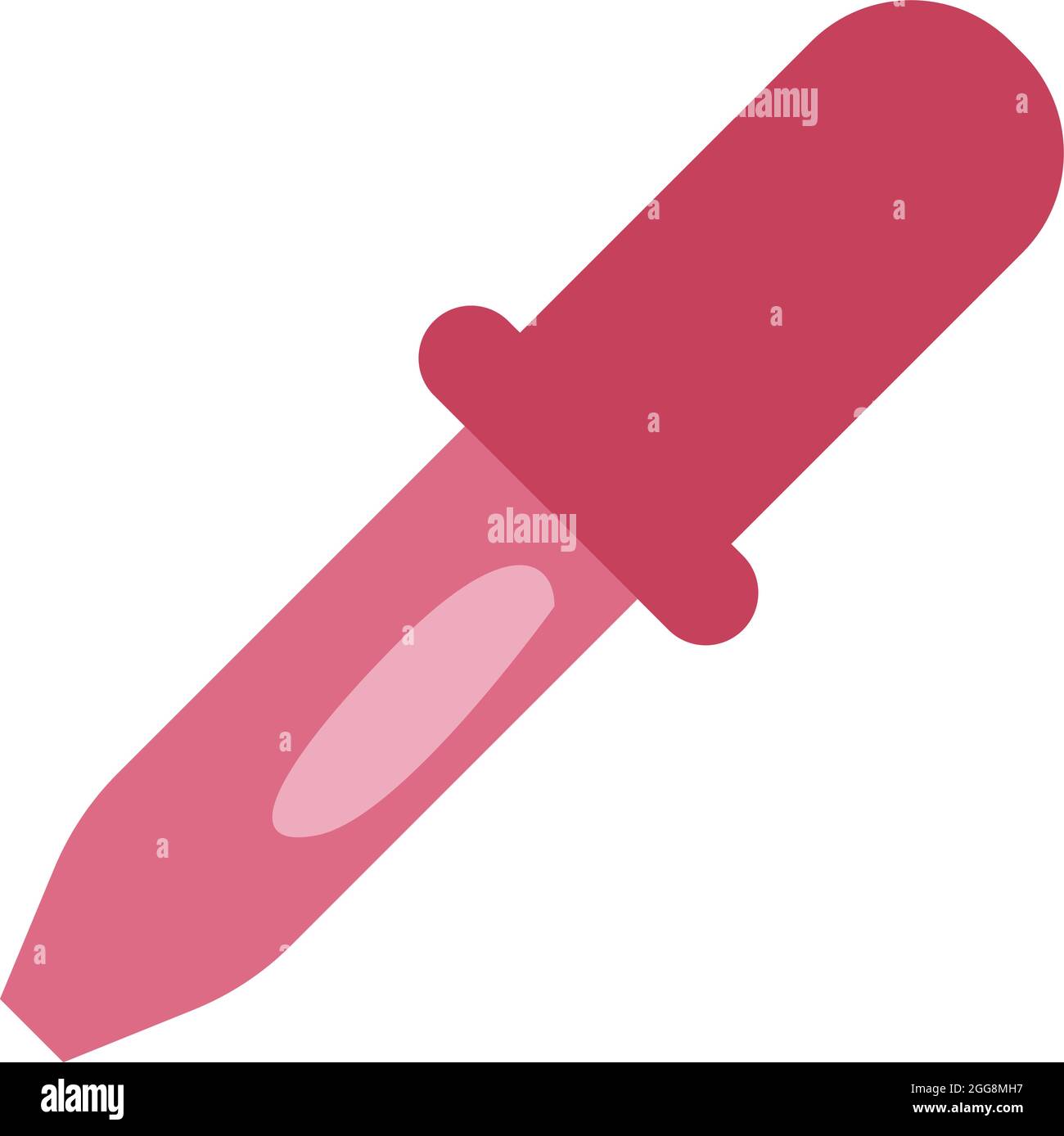 Art dropper, illustration, vector, on a white background Stock Vector ...