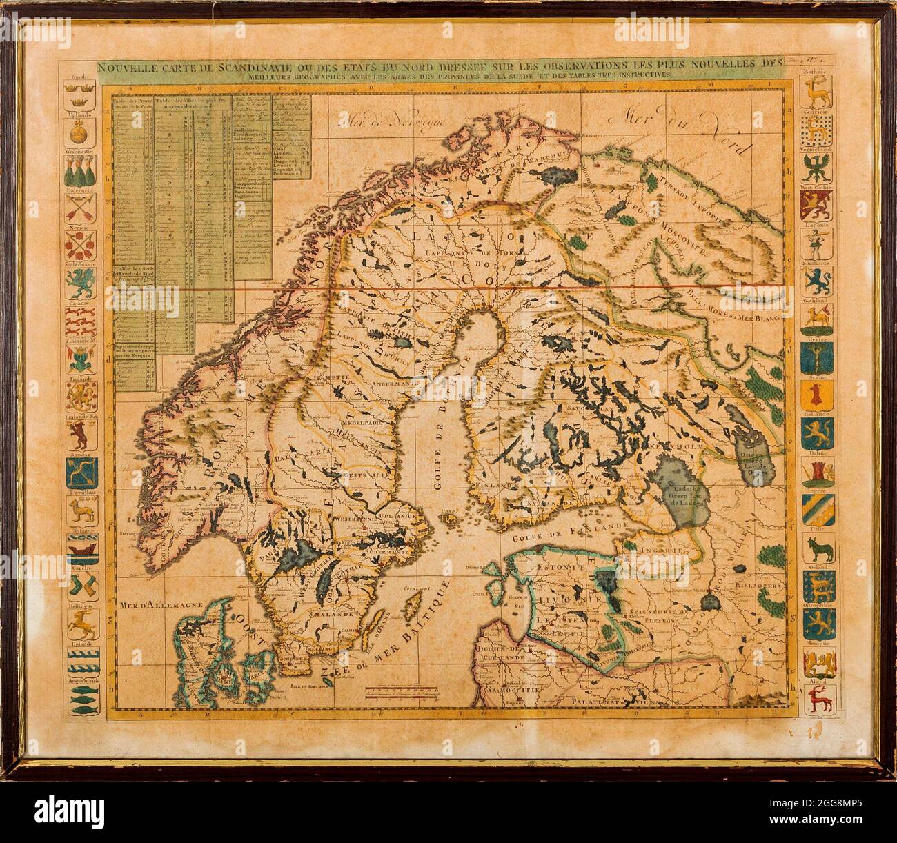 Early american colonies map High Resolution Stock Photography and ...