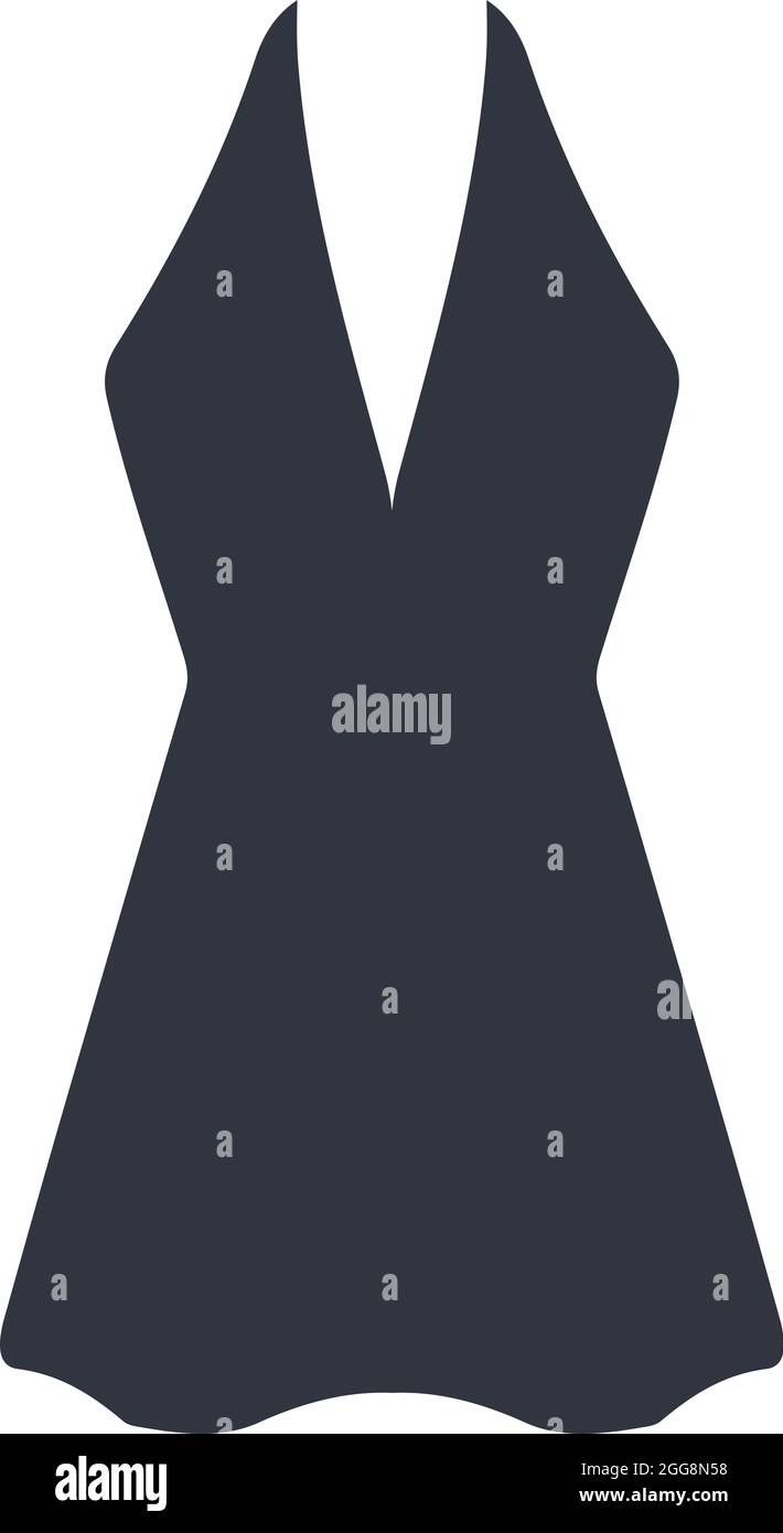 Black tight dress Stock Vector Images - Alamy