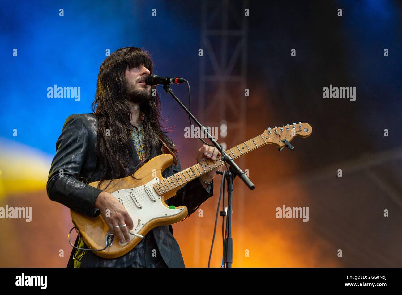 Mark Speer of Khruangbin during the Railbird Music Festival at The ...