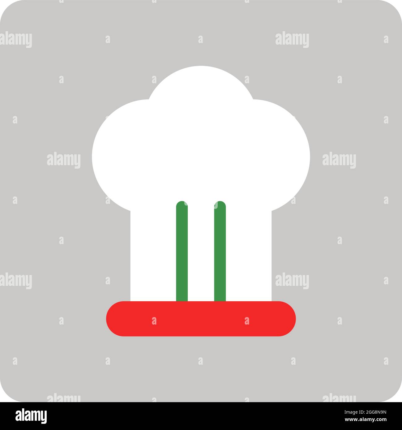 Italian chef, illustration, vector, on a white background Stock Vector ...