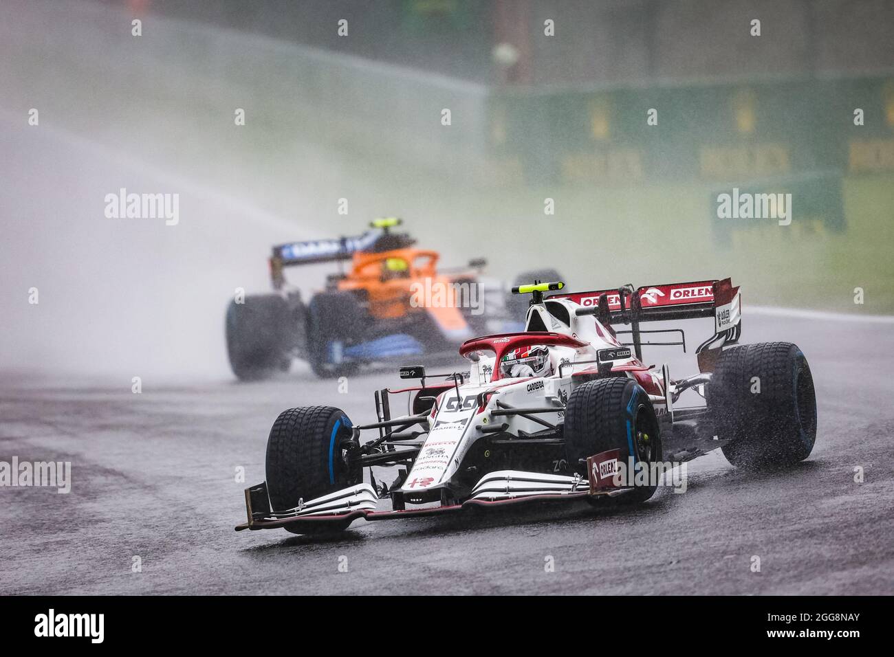 during the Formula 1 Belgium Grand Prix, 12th round of the 2021 FIA ...