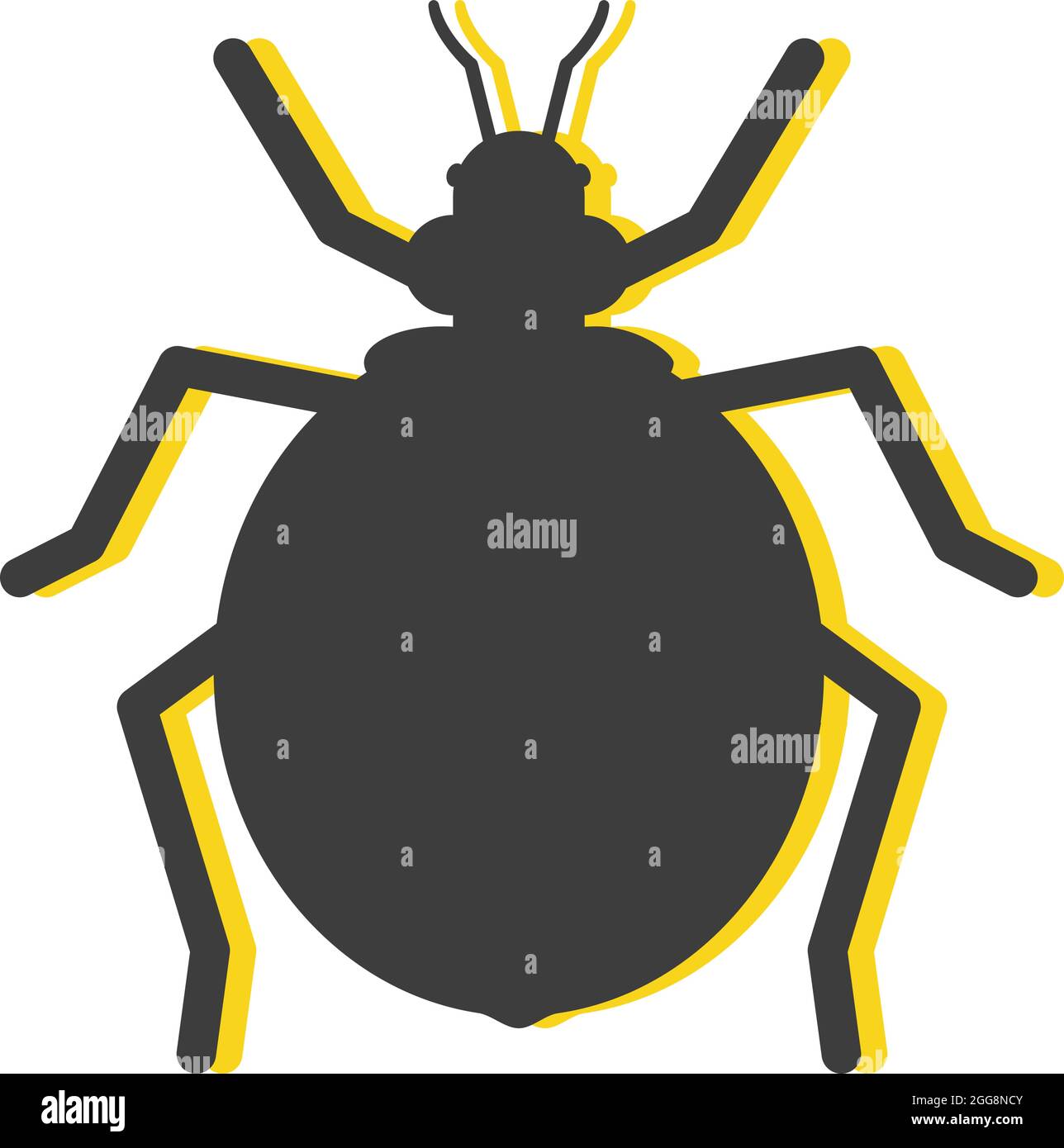 Tick bite Stock Vector Images - Alamy