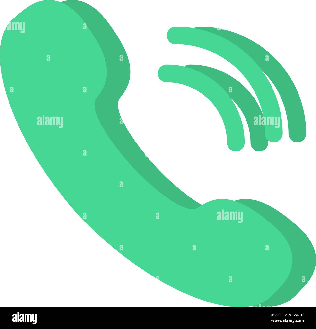 Phone contacts icon, illustration, vector, on a white background Stock ...