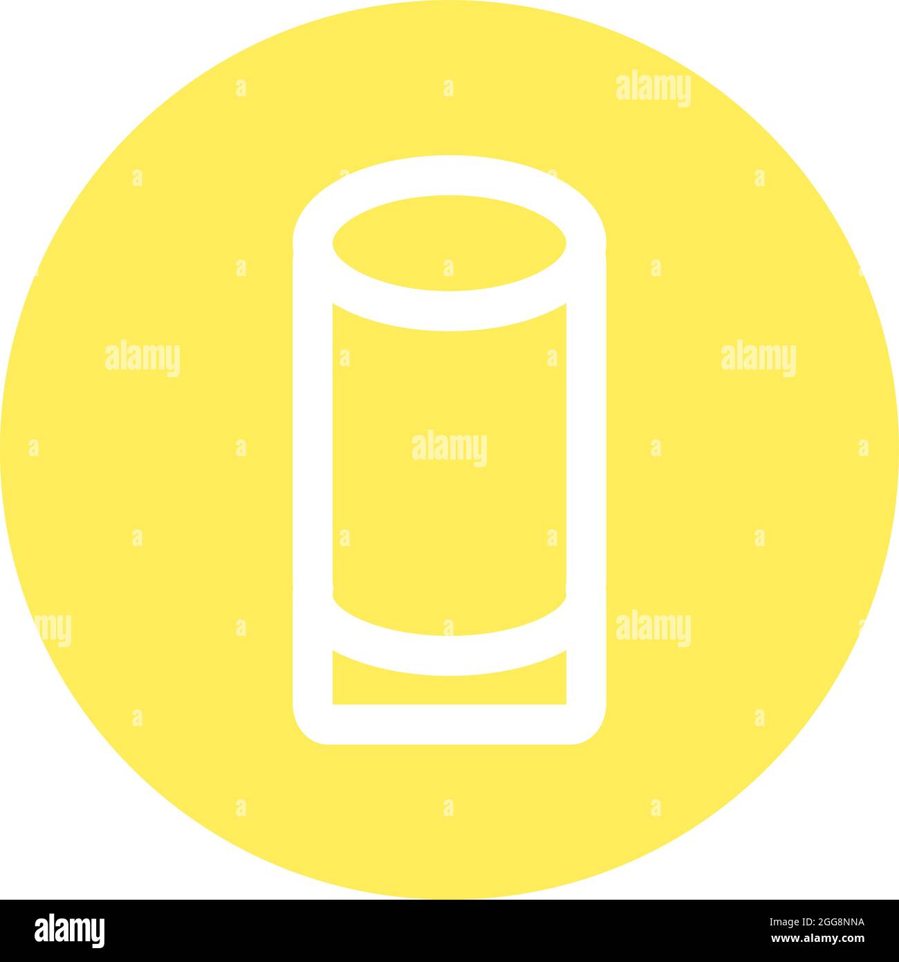 Vodka shot glass, illustration, vector, on a white background Stock ...