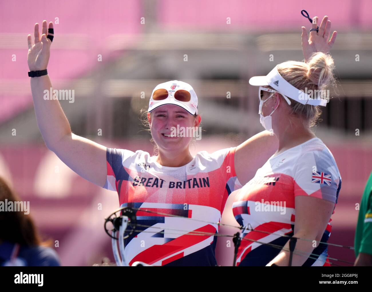 Great Britain's Phoebe Paterson Pine celebrates winning the Women's ...