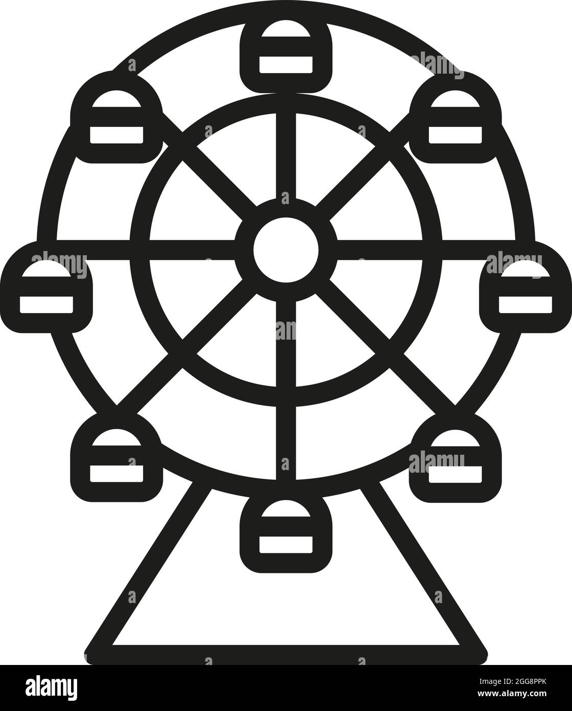 Balloon ferris wheel ride Cut Out Stock Images & Pictures - Alamy