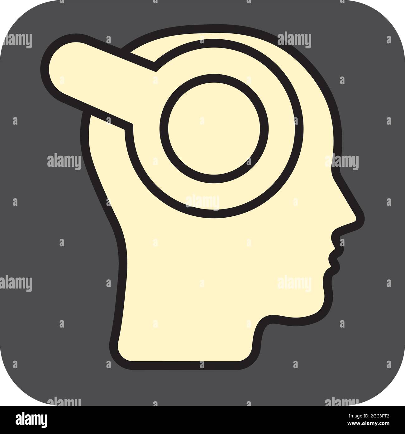 Zoom symbol, illustration, vector, on a white background Stock Vector ...