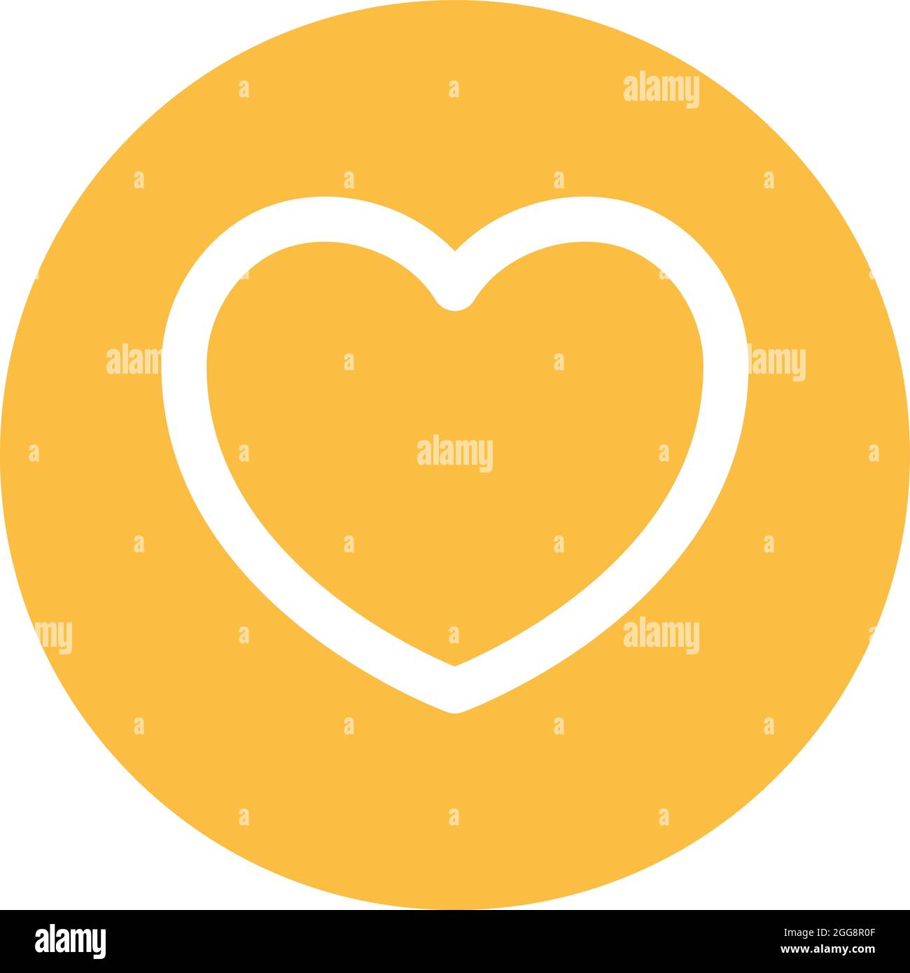 Golden yellow heart hi-res stock photography and images - Alamy