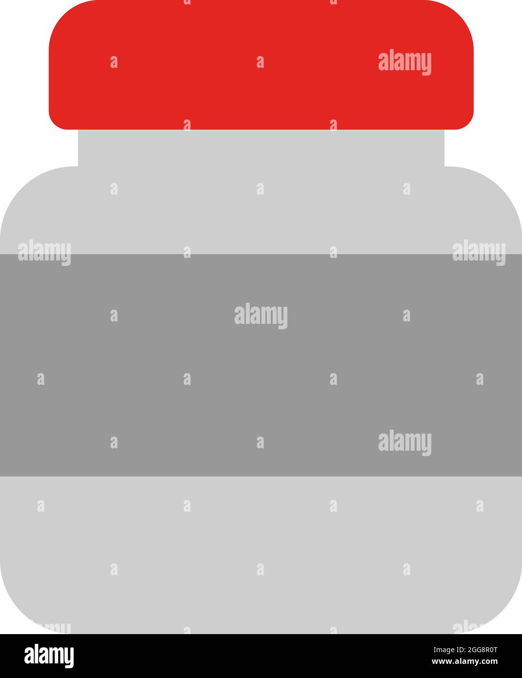 Jar with label on black background Stock Vector Images - Alamy