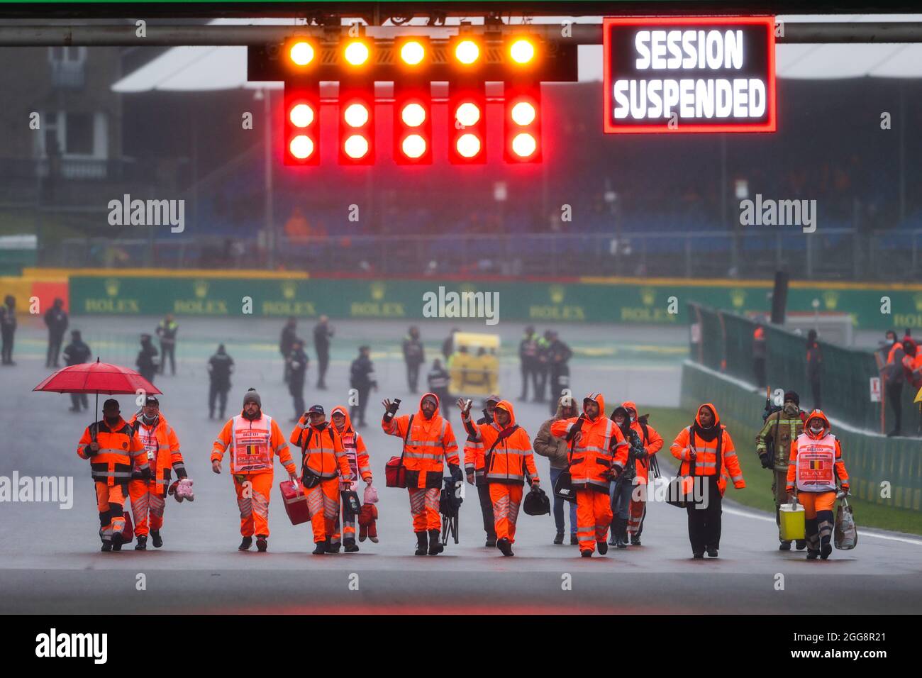 during the Formula 1 Belgium Grand Prix, 12th round of the 2021 FIA ...