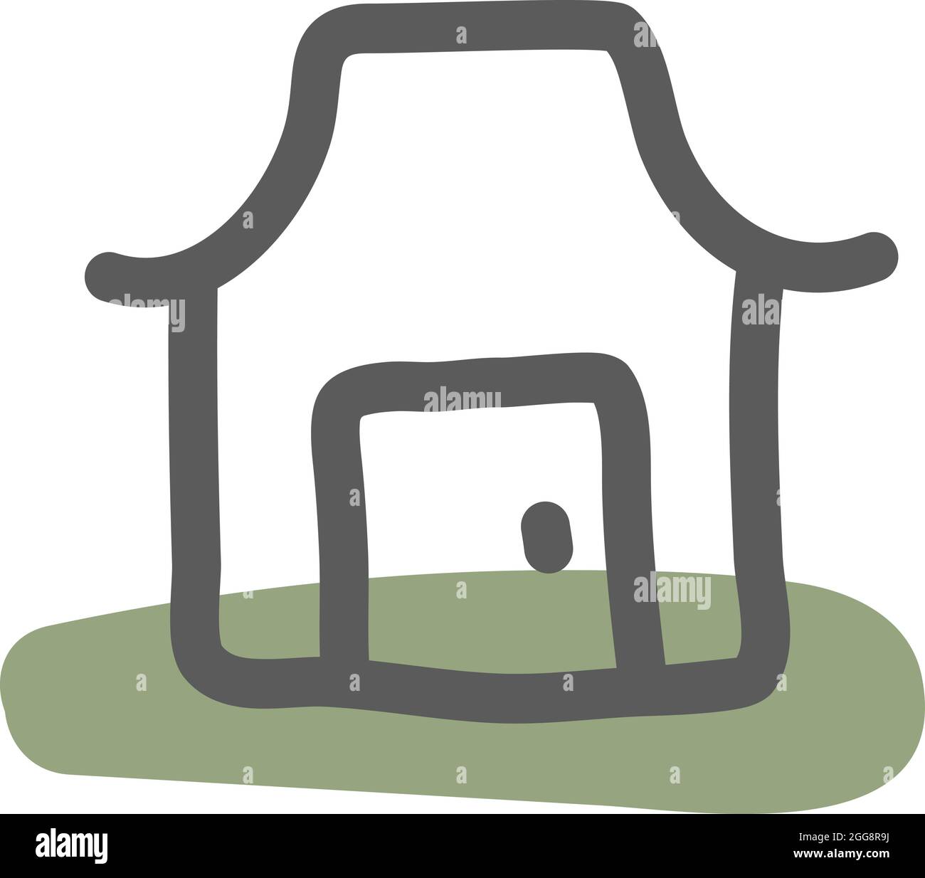 Modern chalet interior Stock Vector Images - Alamy