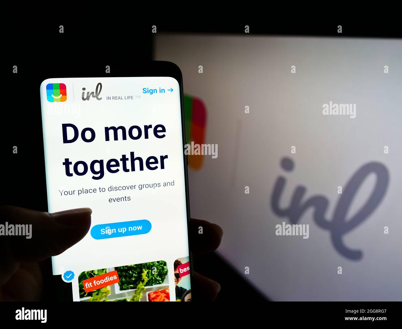 Irl marketing logo hi-res stock photography and images - Alamy