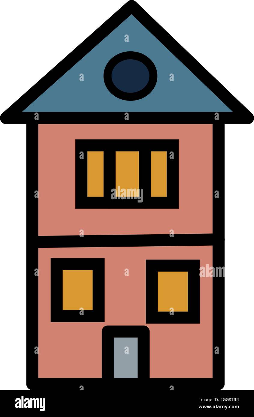 Tall house Cut Out Stock Images & Pictures - Alamy