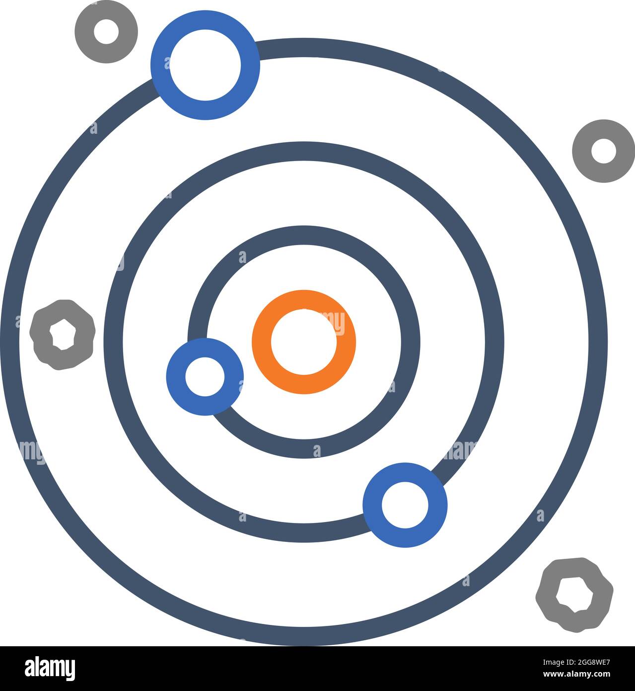 Milky way galaxy on a night sky Cut Out Stock Images & Pictures - Alamy