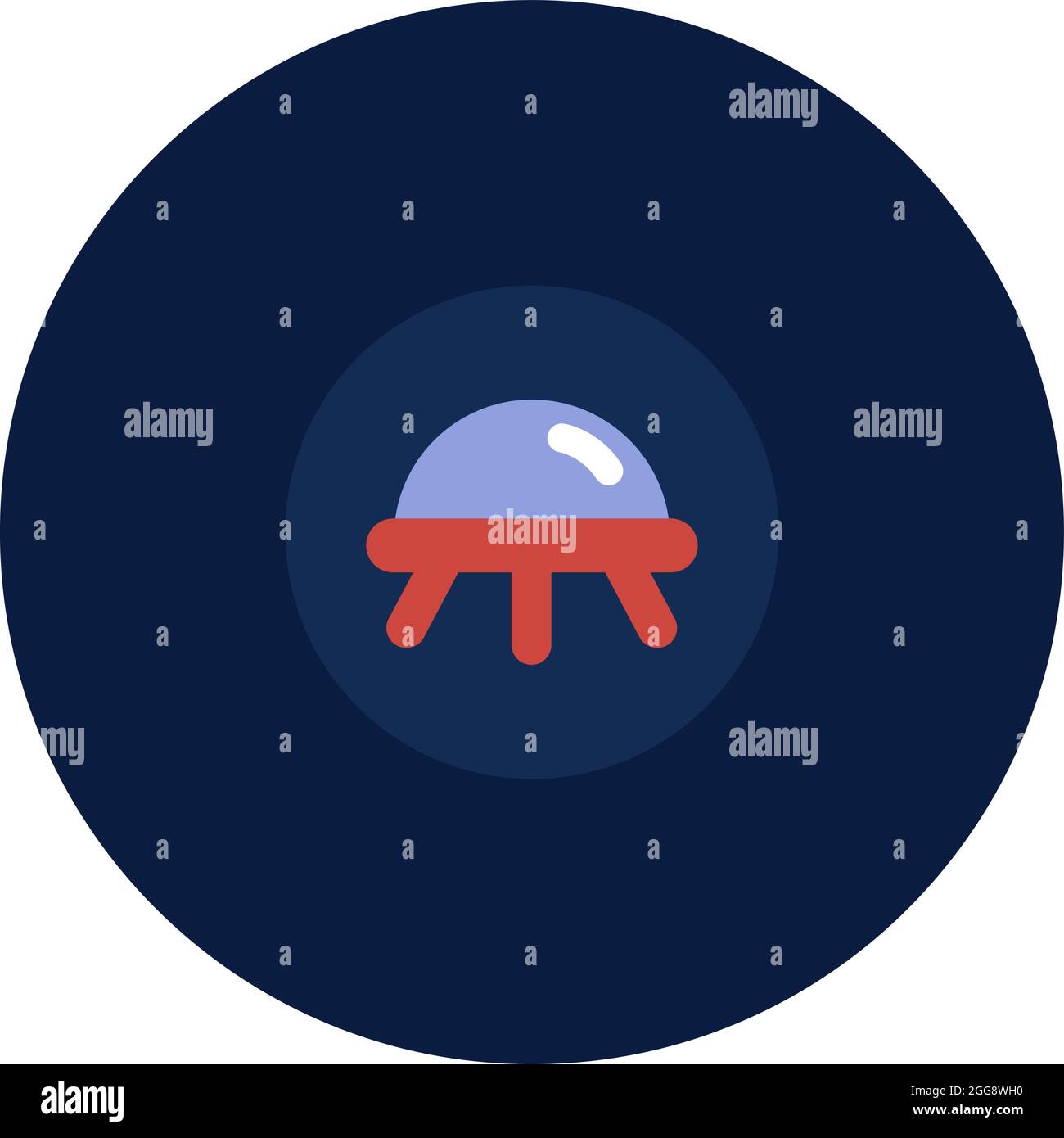 Alien in space on Cut Out Stock Images & Pictures - Alamy