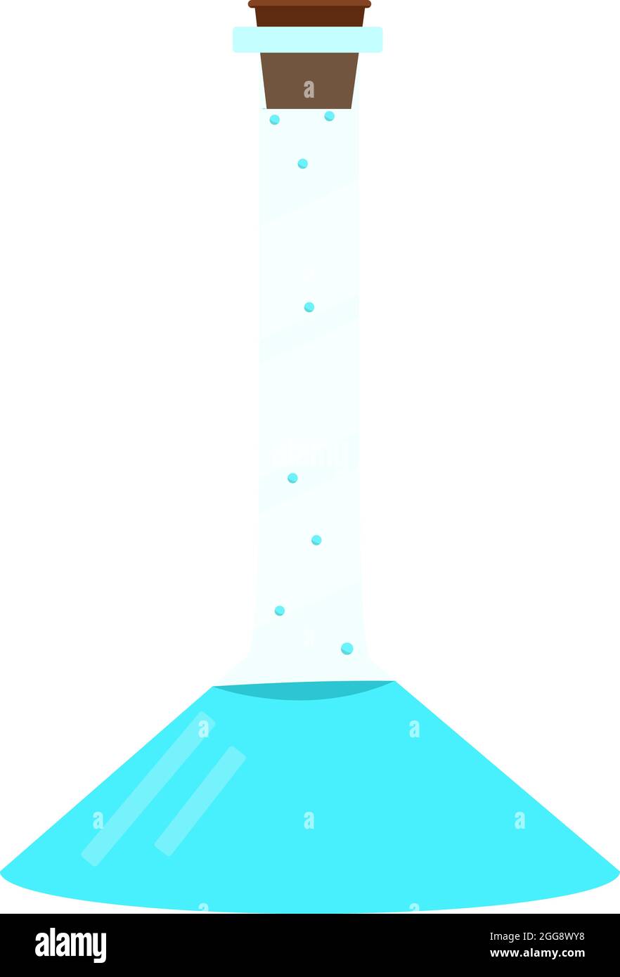 Conical flask Stock Vector Images - Alamy