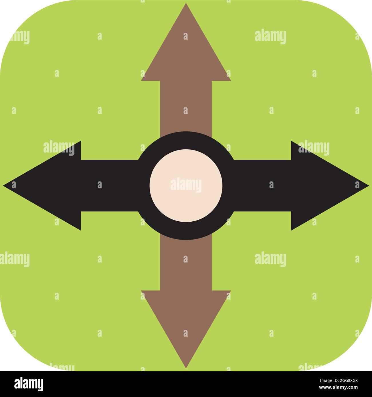 Travel concept arrows map Stock Vector Images - Alamy