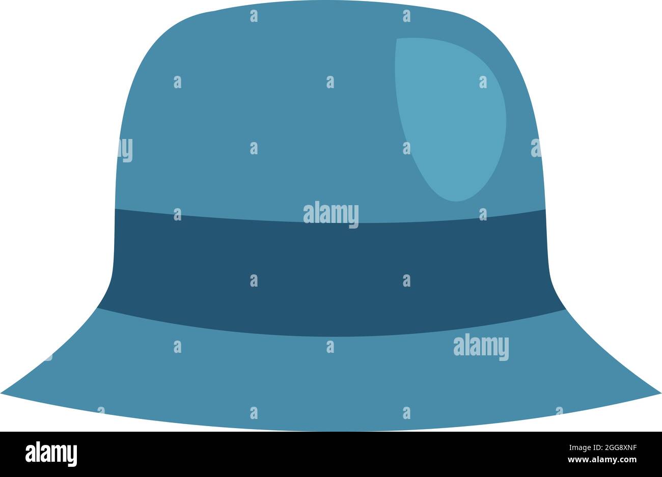 Travel hat, illustration, vector, on a white background Stock Vector ...