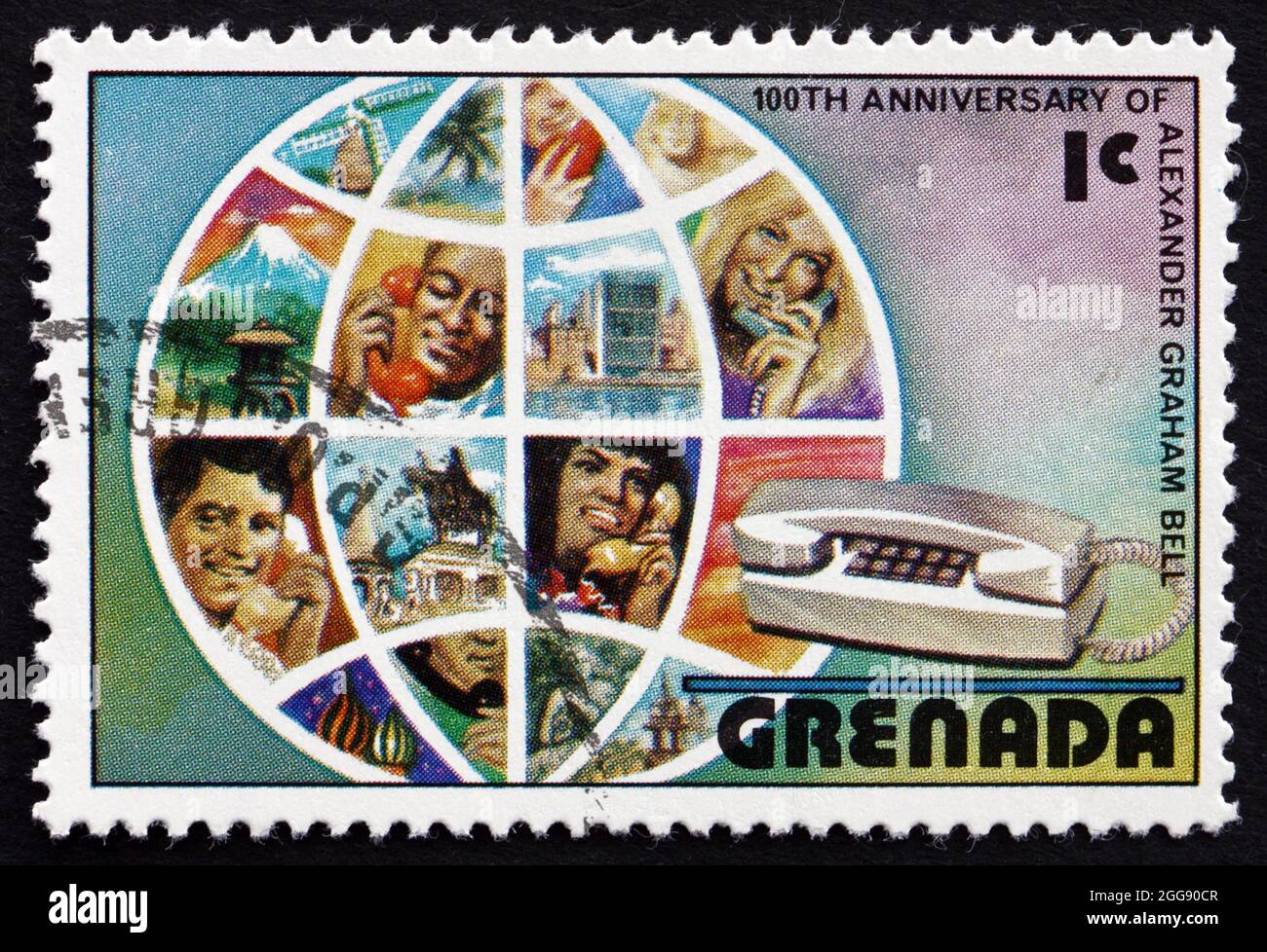 Alexander graham bell first telephone hi-res stock photography and ...